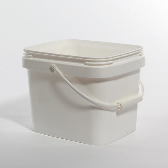 3 Gallon White HDPE EZ Stor Pail. Commercial & Industrial Packaging ...