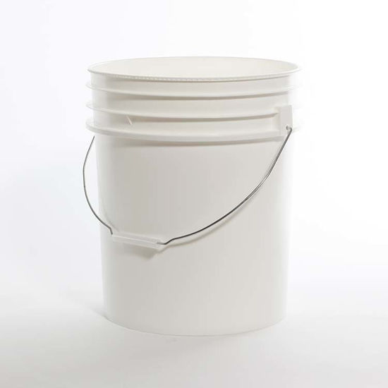 5 Gallon Black HDPE Open Head Pail. Commercial & Industrial Packaging ...