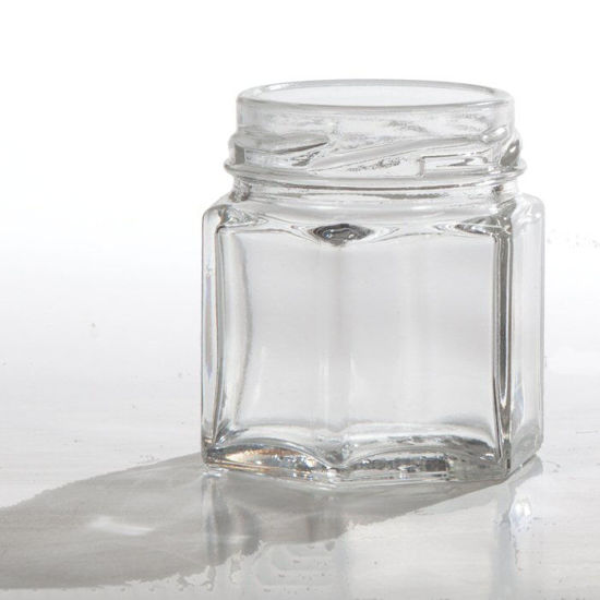 1.5 oz Flint Hex Jar, 43-2010 Twist. Commercial & Industrial Packaging ...