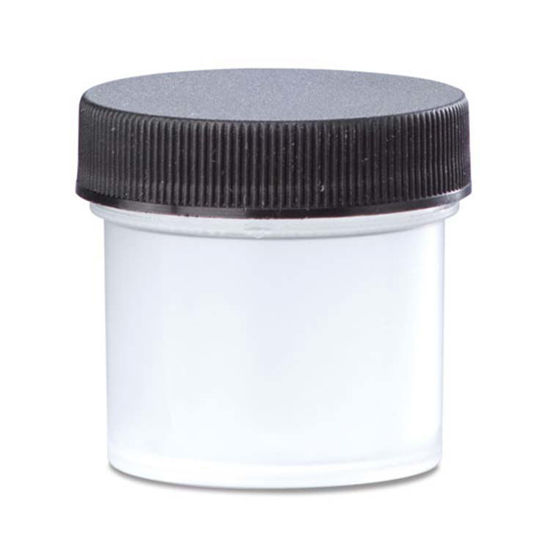 1 oz Natural PP Straight Side Jar, 43-400. Commercial & Industrial ...