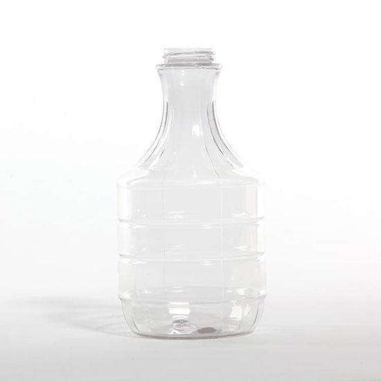 32 oz Clear PVC Fluted Decanter, 38-400, 12x1, 77 Gram. Commercial ...