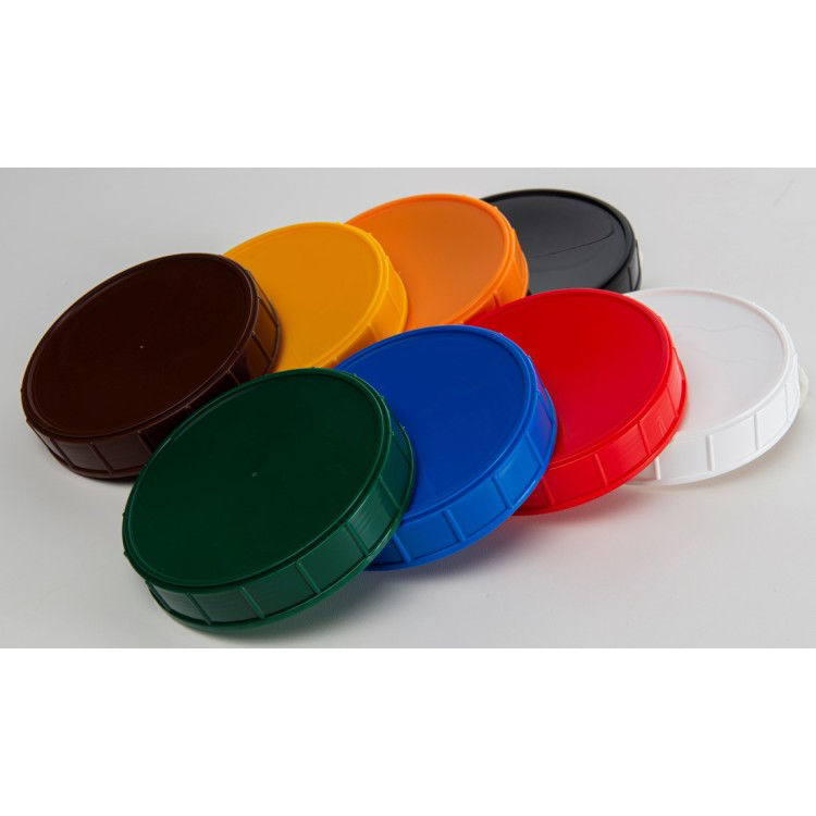 120 mm White PP Triple Thread Canister Lid with F217 Liner. Pipeline ...