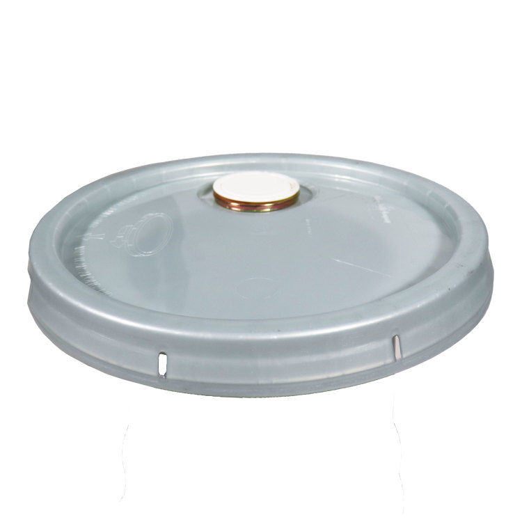 Silver HDPE Tear Tab Cover for Plastic Pails 3.5 - 6.5 Gallons, Rieke ...