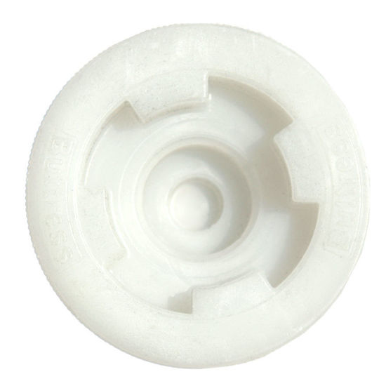 2" Natural HDPE Buttress Plug with Gasket. Pipeline Packaging