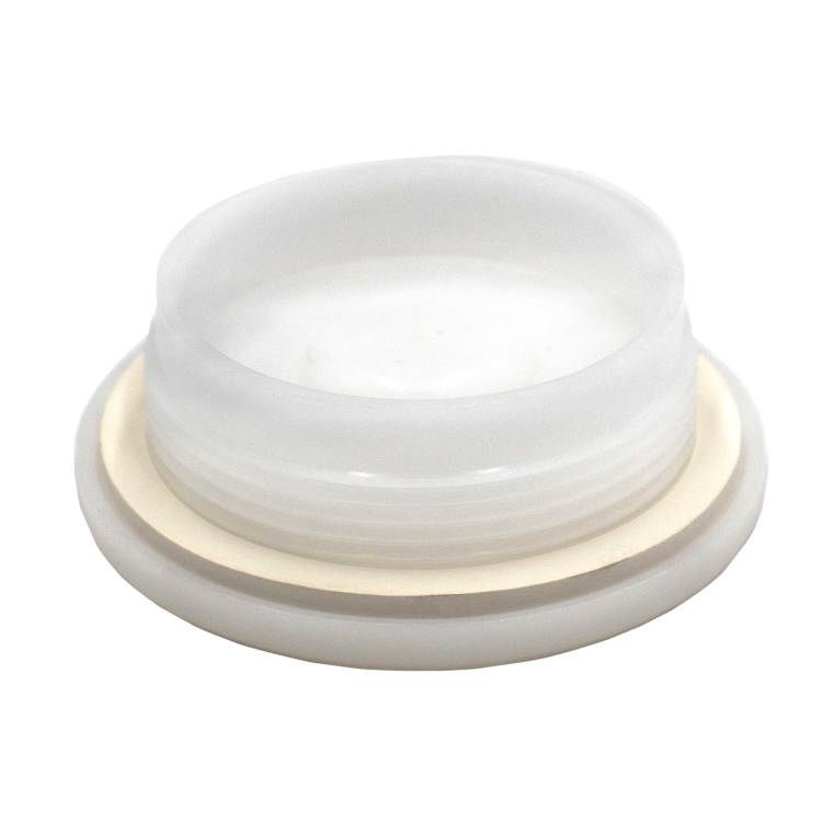 BUNG CAP 2" NATURAL POLY W NPT, FINE THREAD. Pipeline Packaging