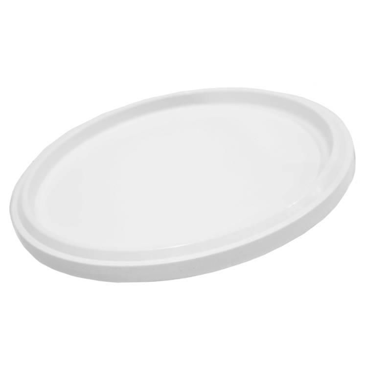 11.4 LITER ROUND WHITE HDPE DROP LID. Pipeline Packaging