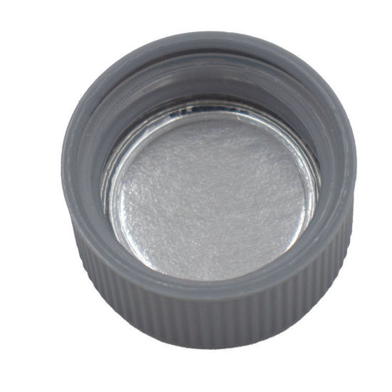 28-400 MM, GRAY PP CHILD RESISTANT CAP W/ FS-3-19 HEAT SEAL, PUSH DOWN ...