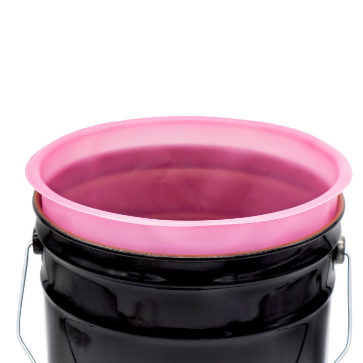 15 mil HDPE Anti-Static Liner for 5 Gallon Steel Pails. Pipeline Packaging