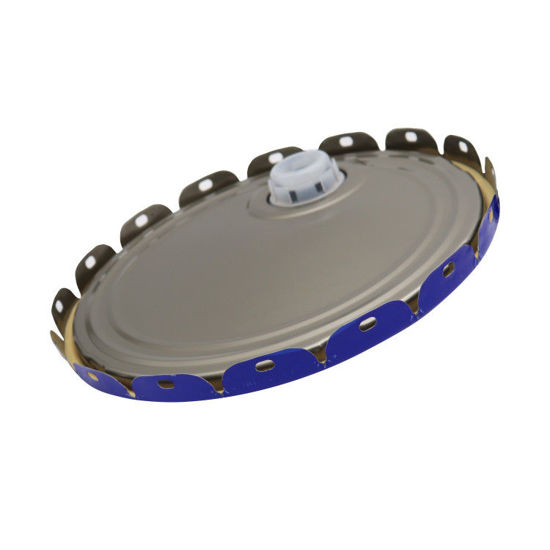 2.5-7 GALLON BLUE LINER COVER, RUST INHIBITED (26 GAUGE) W/RIEKE ...