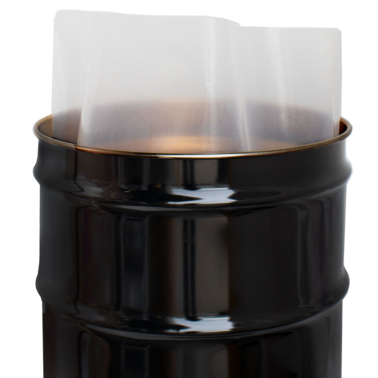 10 Mil LDPE Round Bottom Liner for 55 Gallon Steel Drums. Pipeline ...