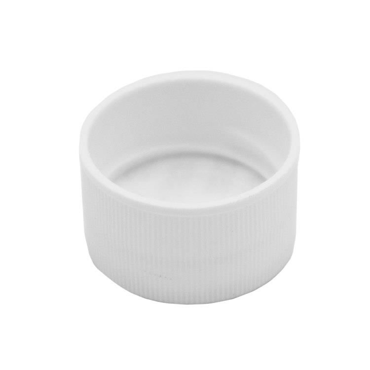28-410 WHITE PP SCREW W/ FOAM LINER/PS22, 2 PIECE PRESSURE SENSITIVE ...