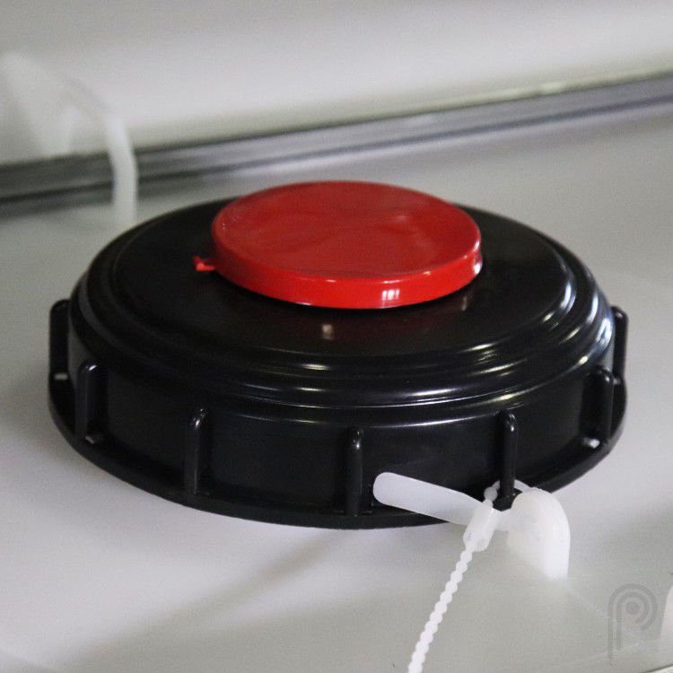 275 Gallon New Tote with 6" Cap & 2" Cylinder Camlock Valve, Composite ...