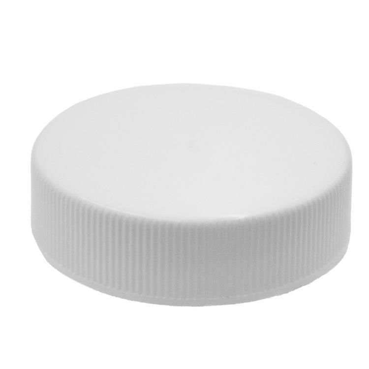 WHITE PP MATTE TOP, RIBBED SIDES CAP, F-217 LINER, 38-400 NECK FINISH ...