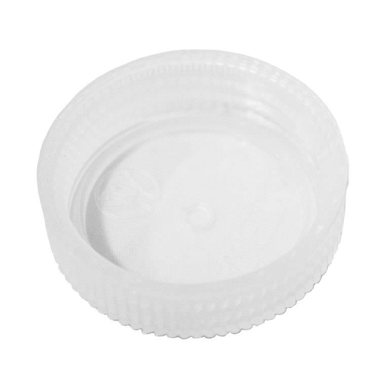 16 oz Natural HDPE Wide Mouth Round, Neck Finish 53-415 w/ PP Closure ...