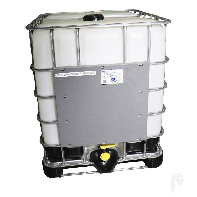 275 Gallon New Tote with 6" Red Cap and 2" Ball Valve, Steel Pallet ...