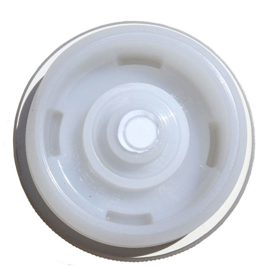 2" Natural PE Buttress Plug with 3/4" Knockout. Pipeline Packaging