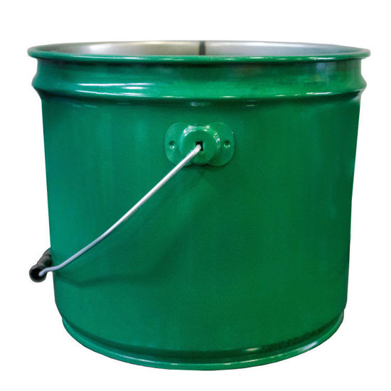 3.5 Gallon Green Inhibited Open Head Steel Pail, UN Rated. Pipeline ...