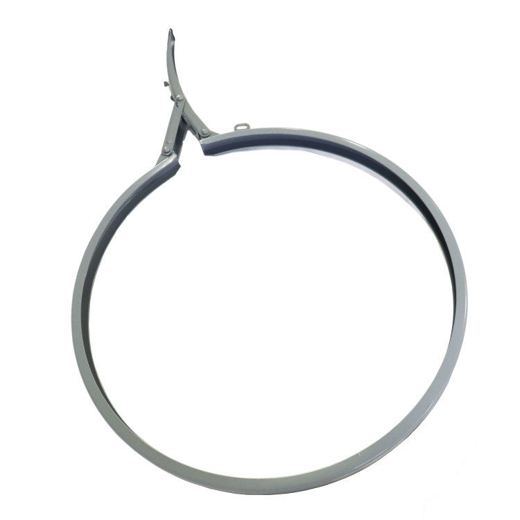 14-Gallon Metal Lever Lock Ring for Plastic Drum. Pipeline Packaging