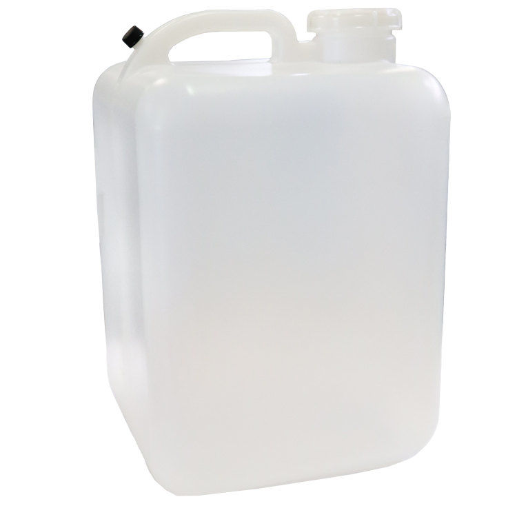 5-Gallon Natural HDPE Plastic Hedpak Pail, Fluorinated Level 2, w/ 70 ...