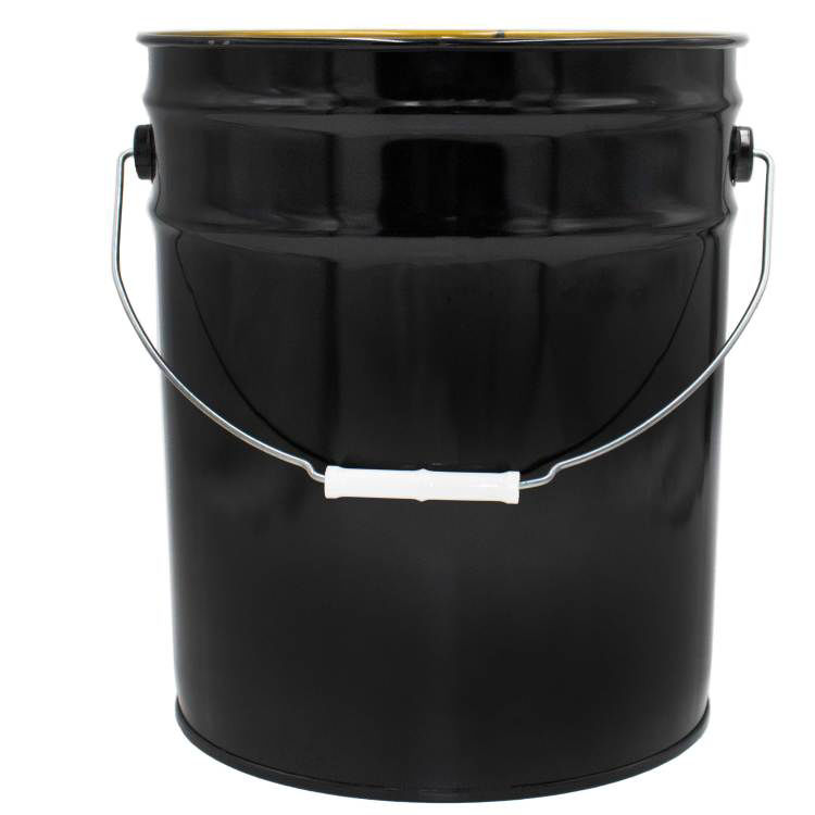5 Gallon Open Head Steel Pail w/ Clear Phenolic Lining, UN Rated ...