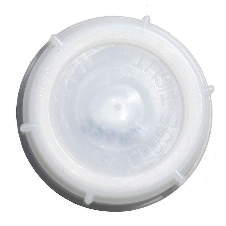 70 mm Natural PP Screw Cap with EPDM Gasket. Pipeline Packaging