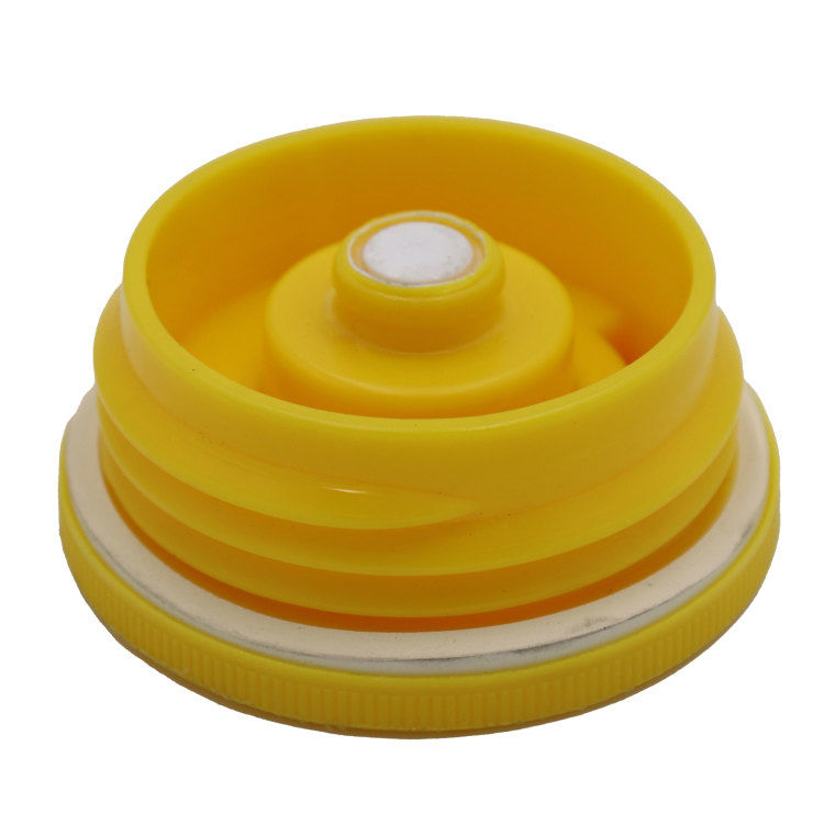 2" Yellow PP Plastic Buttress Plug. Pipeline Packaging