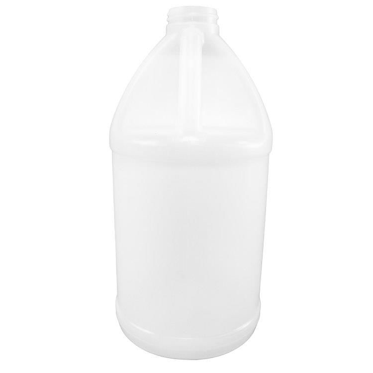 64 oz Natural HDPE Plastic Industrial Round Bottle, 38-400 Neck Finish ...