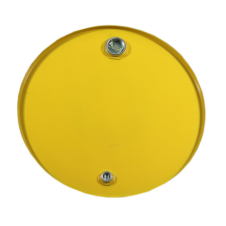 55 Gallon Shell Red Steel Tight Head Drum, Unlined, Yellow Cover, 2 ...
