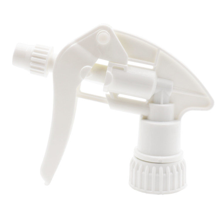 28-400 White PP Plastic Trigger Sprayer w/ Large Filter, Adjust Nozzle ...