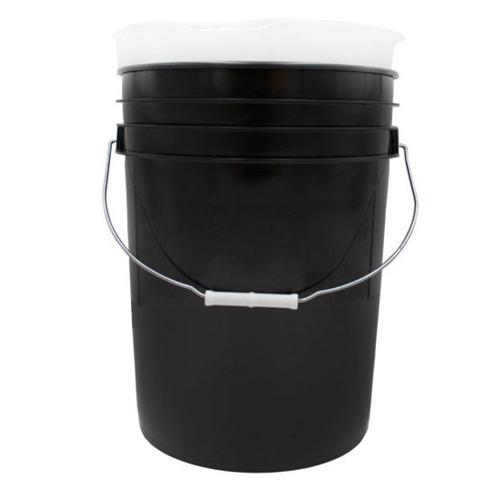 5 Gallon LDPE Plastic Natural Pail Liner for Plastic Pail Only ...