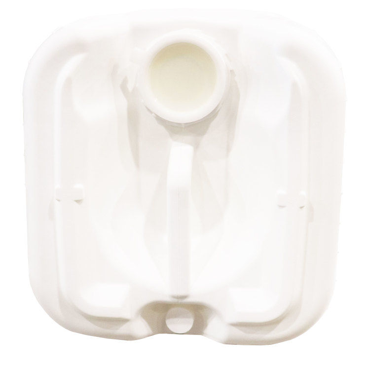 20 Liter White HDPE Plastic Rectangular Tight Head Pail, 70 mm, UN ...