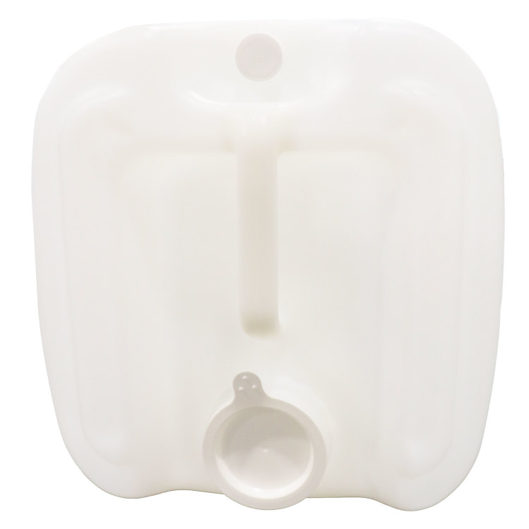 5 Gallon, Natural HDPE Plastic Rectangular Tight Head Pail, 70 mm ...