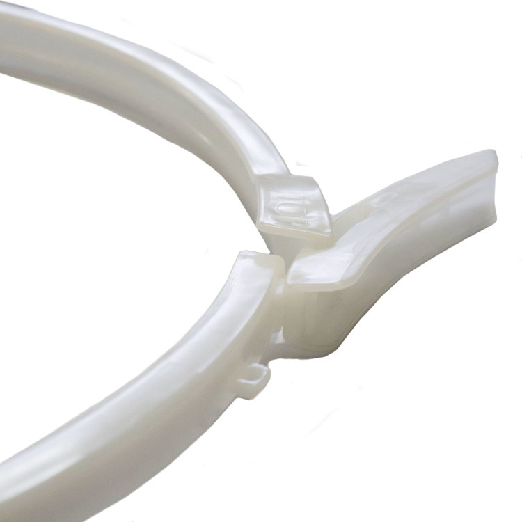 25 Gallon Natural Plastic Open Head Drum, UN Rated w/ Natural Cover and ...