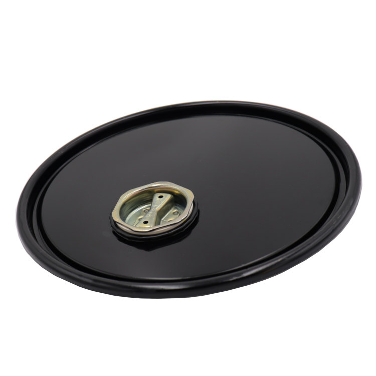 2.5-7 Gallon Black Steel Ring Seal Pail Lug Cover, Rust Inhibited, 24 ...