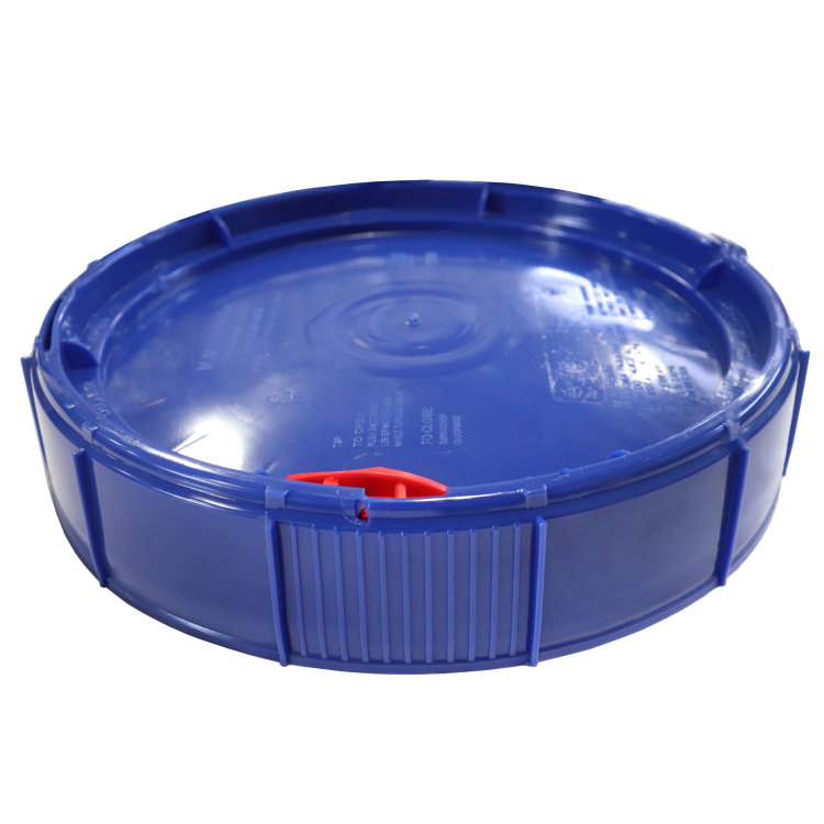 2-2.5 Blue Gallon Life Latch New Generation HDPE Plastic Screw Top ...