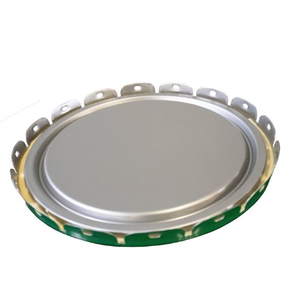 2.5-7 Gallon Green Inhibited Steel Pail Lug Cover, 24 Gauge, Rust ...