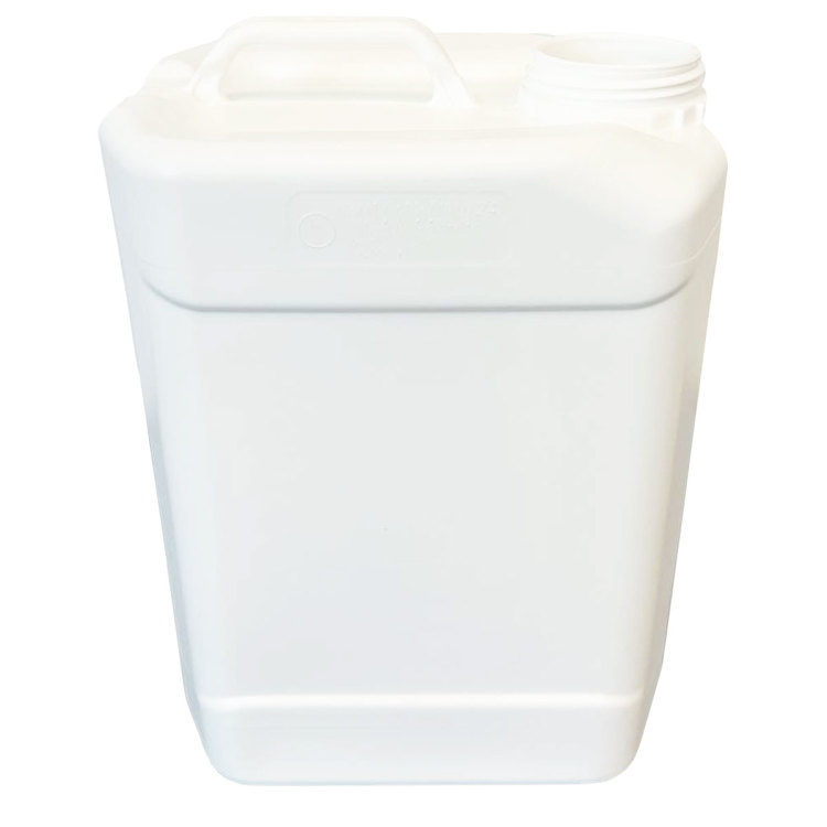 10 Liter White HDPE Square Tight Head Pail, 70 mm Screw Cap, Tamper ...
