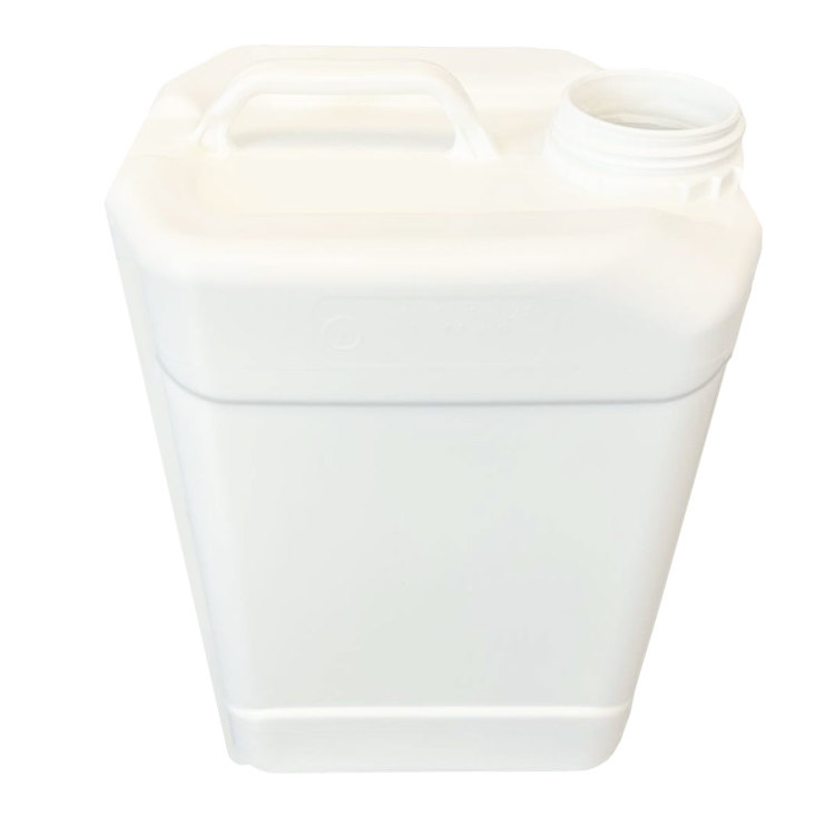 10 Liter White HDPE Square Tight Head Pail, 70 mm Screw Cap, Tamper ...