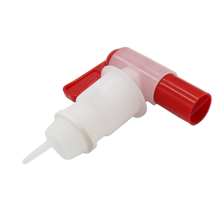Red/Natural Smooth Side Faucet Plastic PP/HDPE 3/4" Aeroflow Tap ...