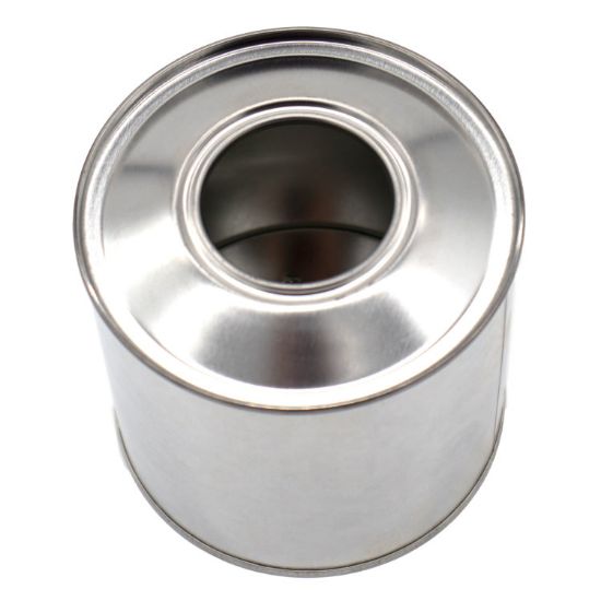 1/2 Liter Metal Dome Top Can, Unlined. Pipeline Packaging
