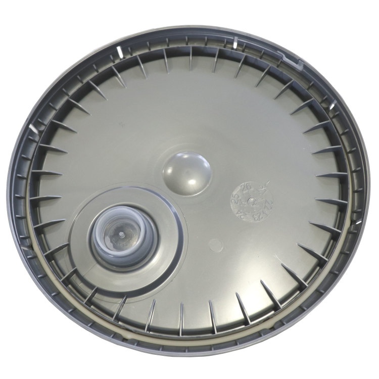 5-Gallon Gray HDPE Plastic Pail Cover, w/ Rieke Flex Spout. Pipeline ...