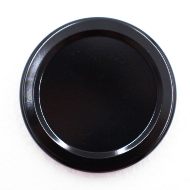 63 mm Black Metal Twist Cap, Plastisol Liner, No Button. Pipeline Packaging