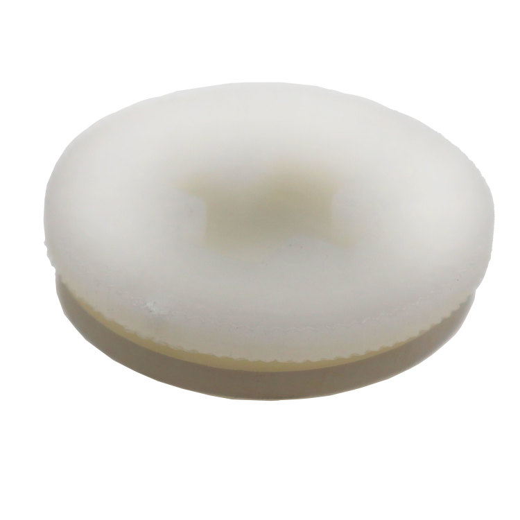 3/4" Natural NPS PP Plastic Plug with EPDM Gasket. Pipeline Packaging