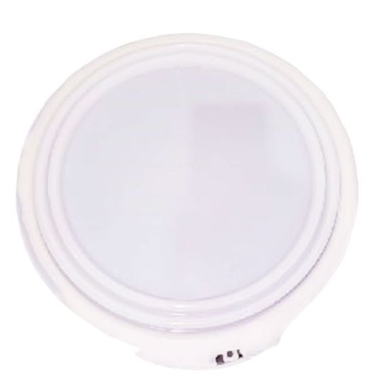 20 Gallon Blue Plastic HDPE Open Head Drum w/ Natural Cover, Plastic ...