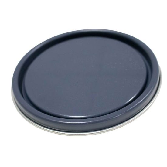 1 QUART METAL PAINT CAN W/ LID, GRAY PHENOLIC LINED. Pipeline Packaging