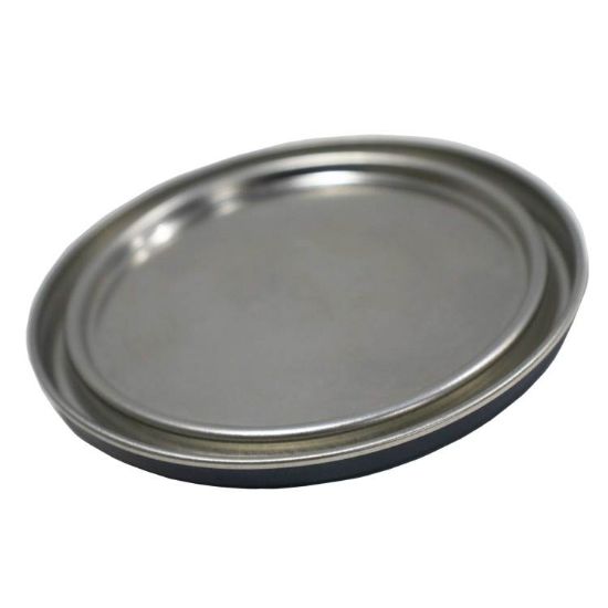 1 QUART METAL PAINT CAN W/ LID, GRAY PHENOLIC LINED. Pipeline Packaging