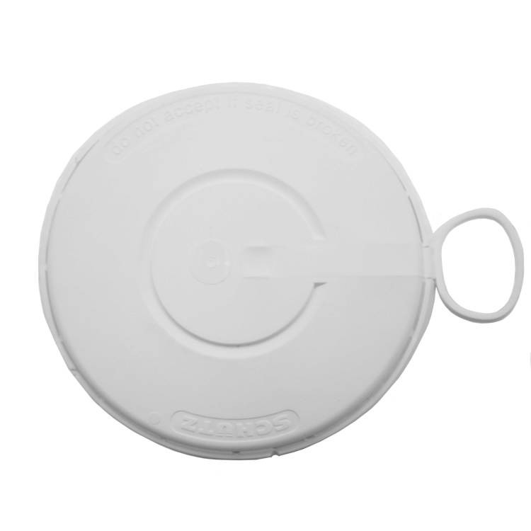 PP WHITE AUTOMATIC LOCK 2" DRUM CAP SEAL. Pipeline Packaging