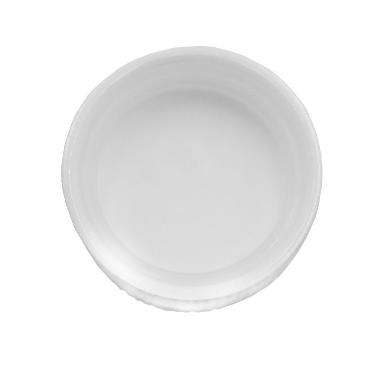 28-400 WHITE PP CHILD RESISTANT CAP W/ F217 LINER, PUSH AND TURN ...