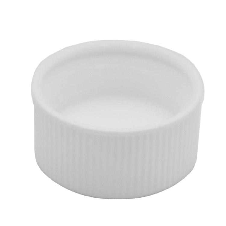 28-400 WHITE PP CHILD RESISTANT CAP W/ F217 LINER, PUSH AND TURN ...