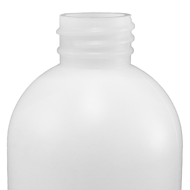 16 oz Natural HDPE Plastic Cosmo Bullet Round Bottle, 28-410 Neck ...